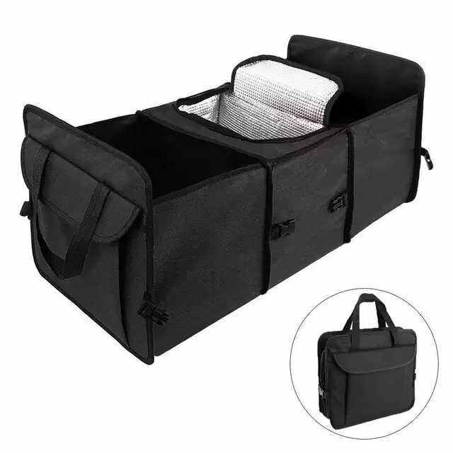 Trunk Boot Organizer Box Foldable Storage Holder Bag Travel Tidy Box ...