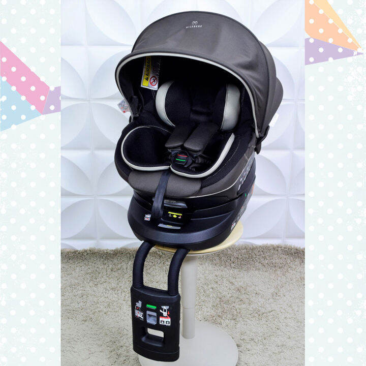 คาร์ซีทมือสอง AILEBEBE Kurutto 4i Grance สีน้ำตาล (ปี2018) | Lazada.co.th