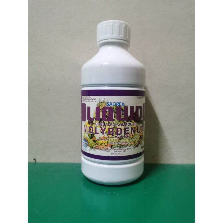 GROW MORE SAGREX LIQUID CHELATE MOLYBDENUM (1 LITER) | Lazada PH