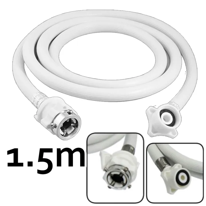 Lucky313 1.5m Automatic Washing Machine Inlet Water Hose Extension Tube ...