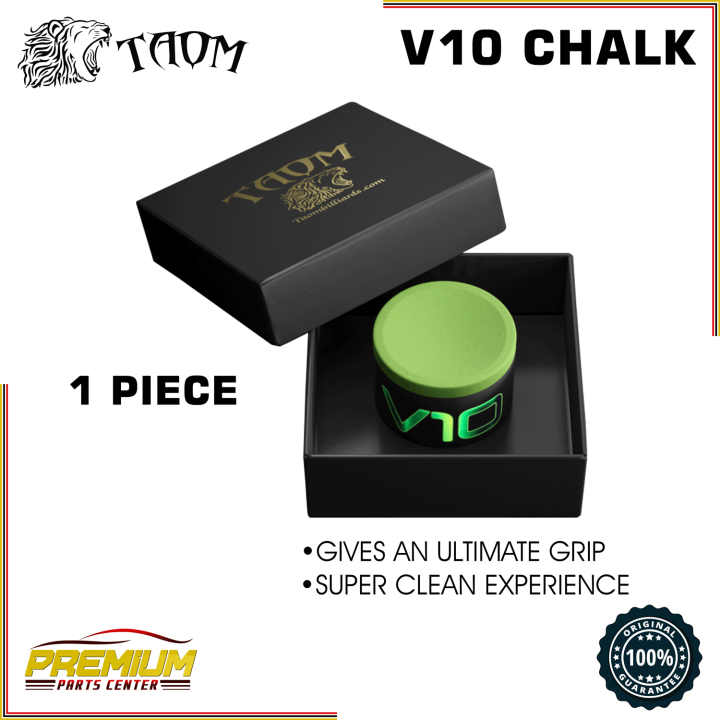 TAOM V10 Chalk Green Billiard CHALK 1 Piece TISA NG TAKO - BOX NOT INCLUDED | Lazada PH