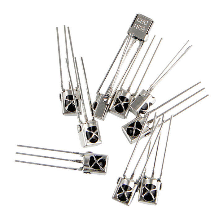 10pcs TL1838 VS1838B 1838 38Khz IR Infrared Receiver with Metal case ...