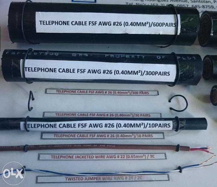 Alpeth Telephone cable | Lazada PH