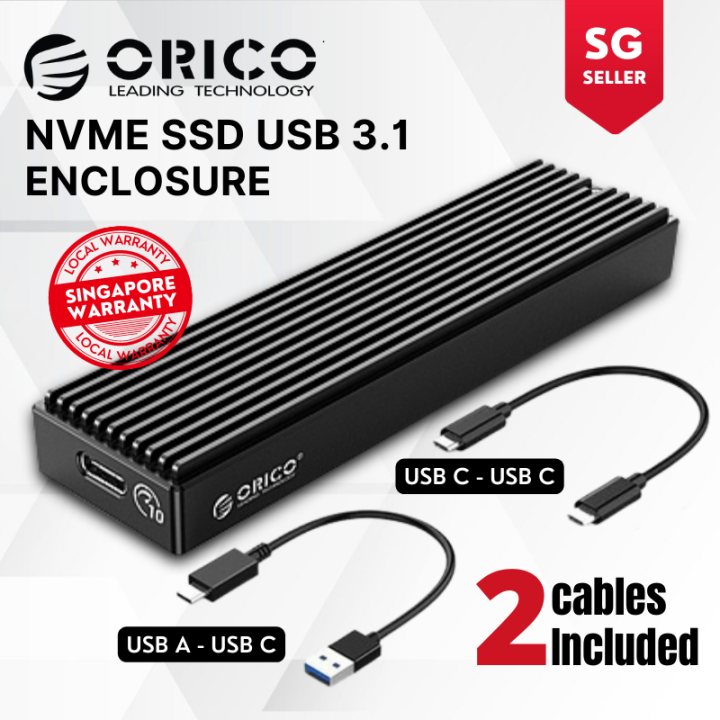 ORICO M.2 NVME / NGFF / NVME + NGFF(Dual protocol) SSD Enclosure/SSD Casing/SSD External Casing ...