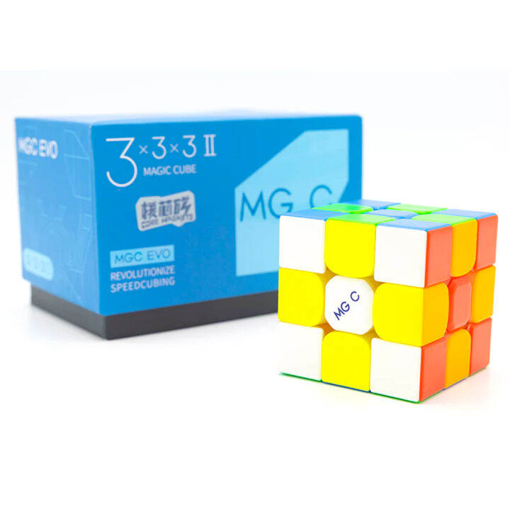YJ MGC EVO V2 Ball Core 3x3x3 Magnetic Speed Rubik's Cube Stickerless ...