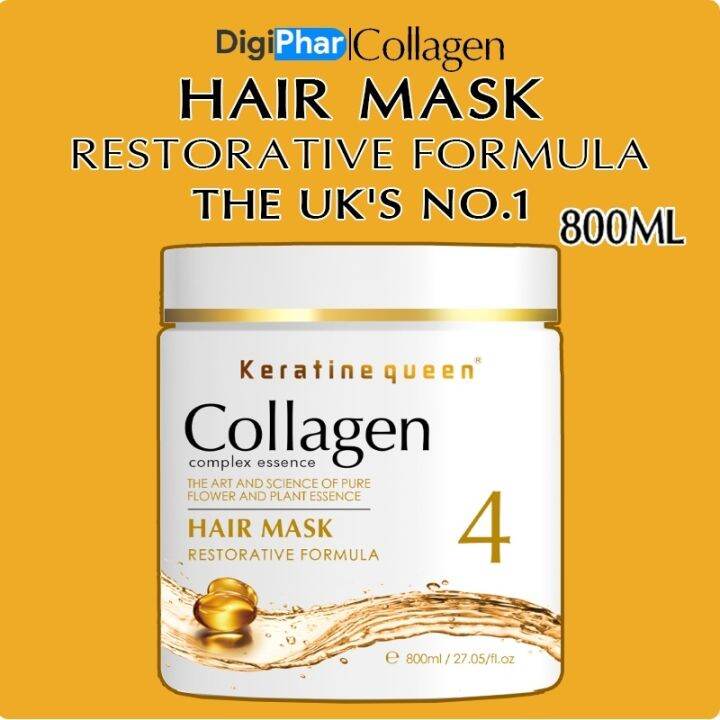 Keratin Queen Collagen Hair mask for Salon - Quality Hair The UK's No.1 ...