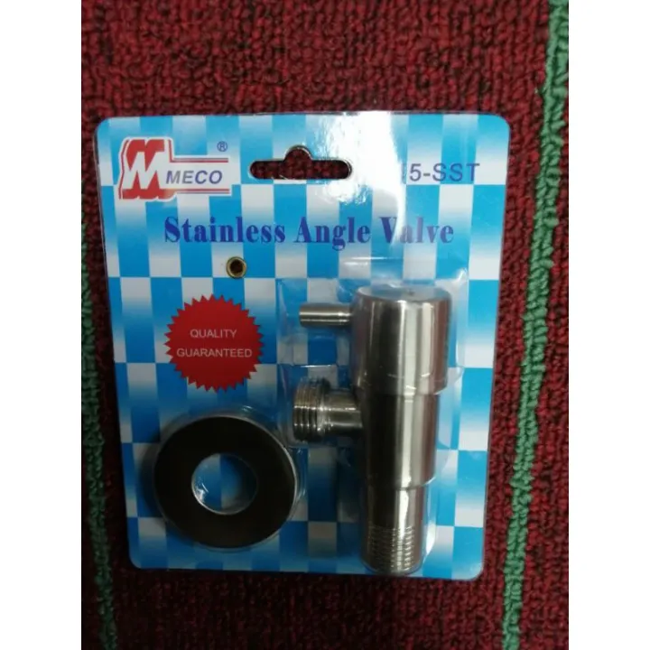 Meco Stainless Angle Valve Lever Type (Quick Open)aXp | Lazada PH