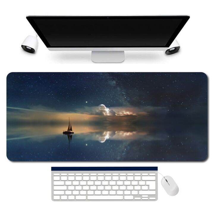 Landscape Mouse Pad Desk Mat Lion Mouse Pad Large MousePad Gamer Big ...