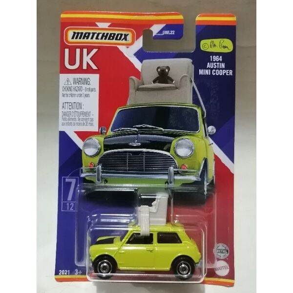 Matchbox Austin Mini Cooper S Van Countryman Cabrio Mr Bean UK NY Taxi ...