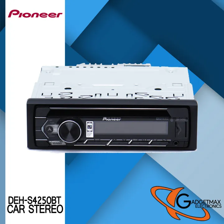 Pioneer DEH-4250BT Car Audio Stereo CD Player Receiver with Bluetooth ...