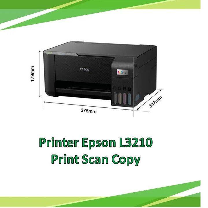 Printer Epson L3210 Print Scan Copy | Lazada Indonesia