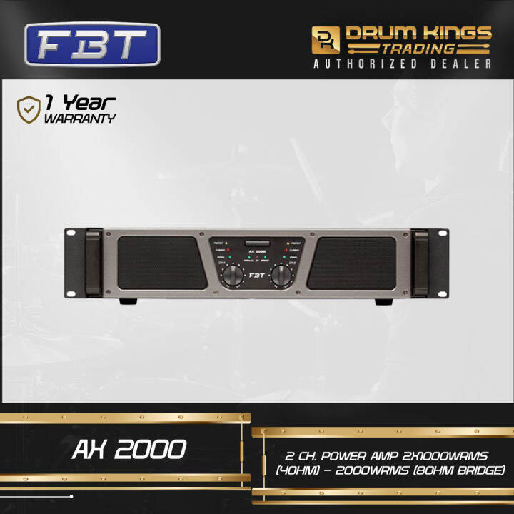 FBT AX 2000 Power Amplifier | Lazada PH