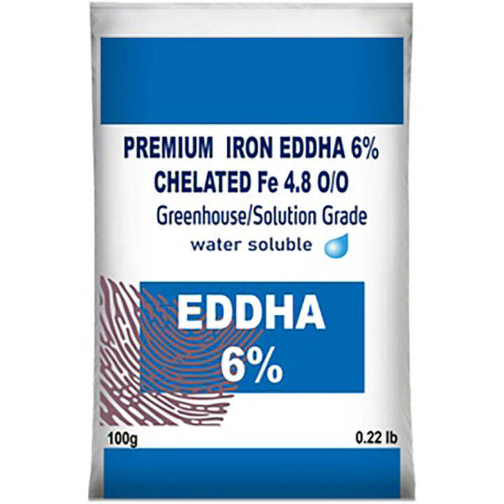 EDDHA 6% chelated iron powder 4.8 ortho-ortho 100grams | Lazada PH