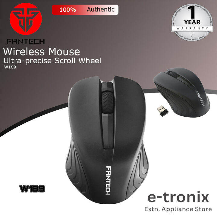 FANTECH W189 Wireless Mouse (BLACK) | Lazada PH