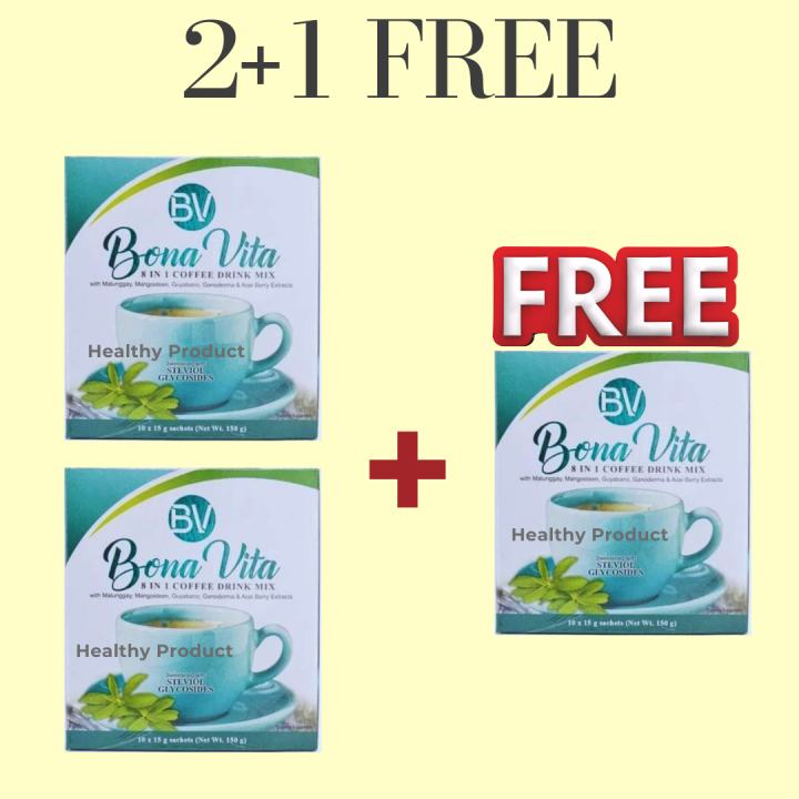 BonaVita 8 in 1 Coffee ( 3 boxes ) | Lazada PH