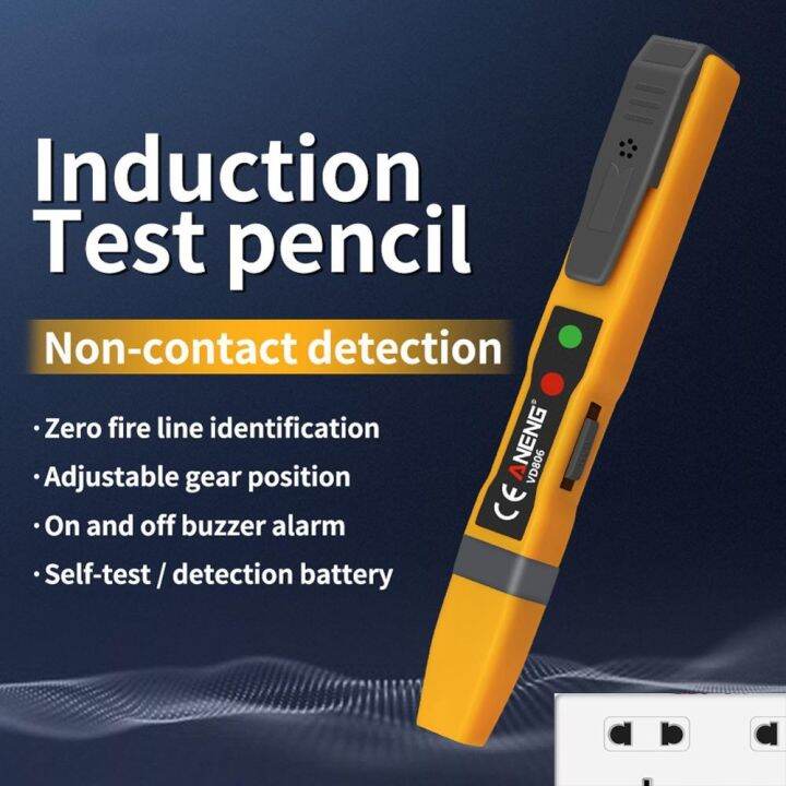 Alat Tester Pen Pengecek Tegangan Listrik / Tester AC Voltage Alert ...