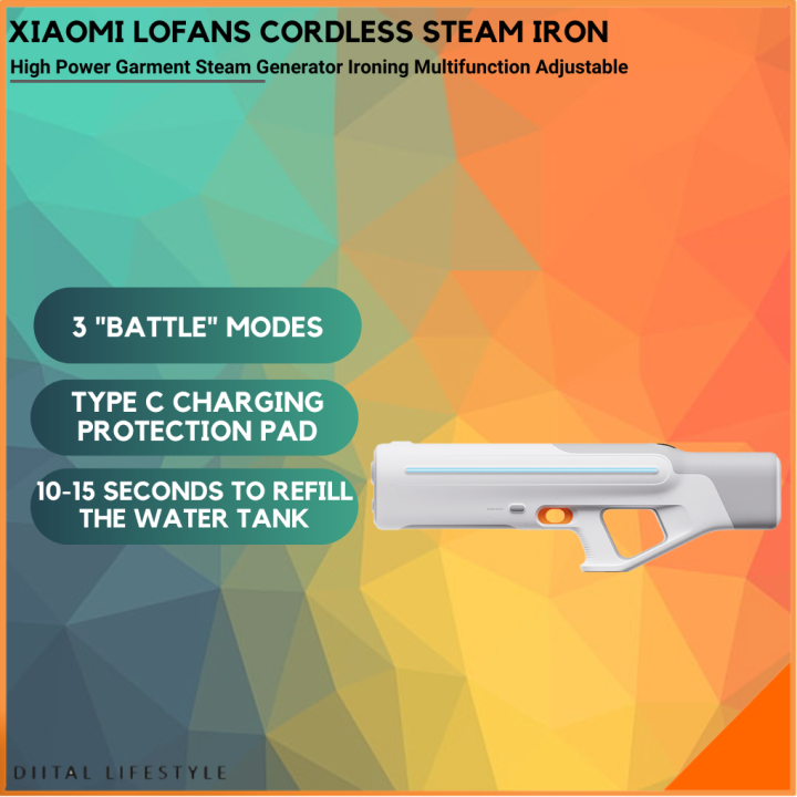 XIAOMI Mijia Pulse Water Blaster Gun Large Capacity 9m range Multiple ...