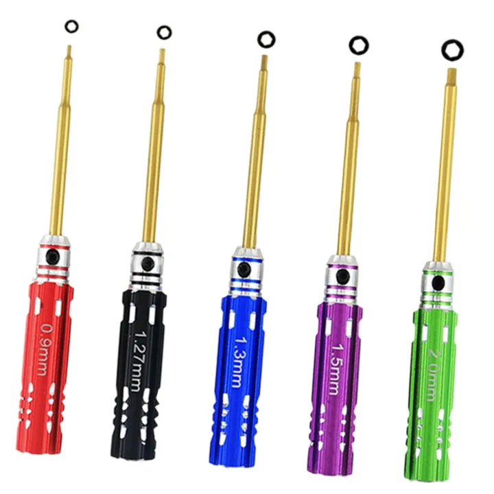 5pcs/Set Hexagonal Screwdriver Hex Screw Driver Metal Professional ...