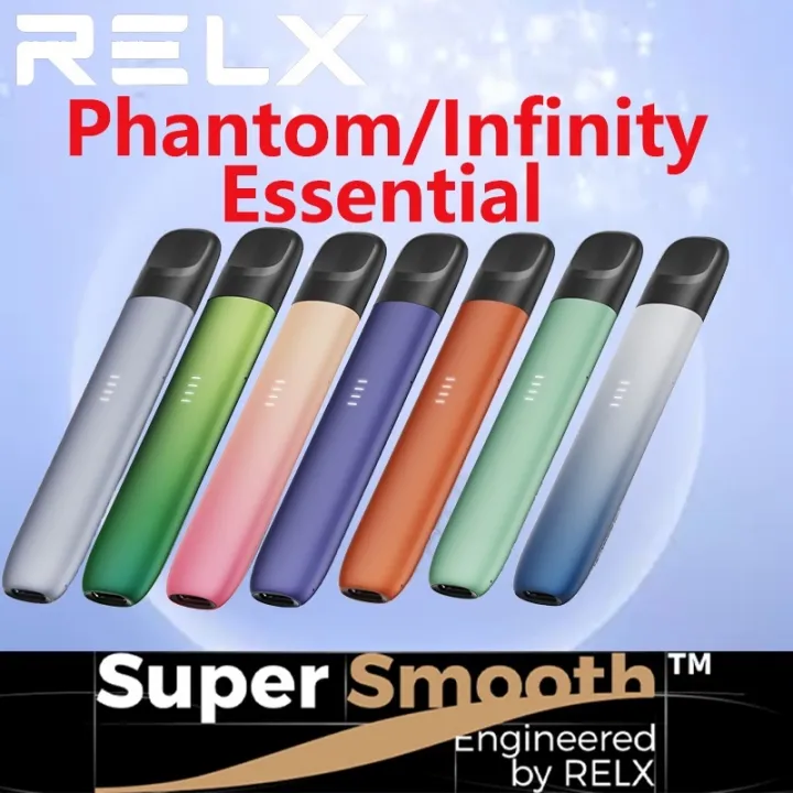 【COD】relx VAPE RELX Phantom（5th） single Device Kit compatible with infinity pods smoke cigratte ...