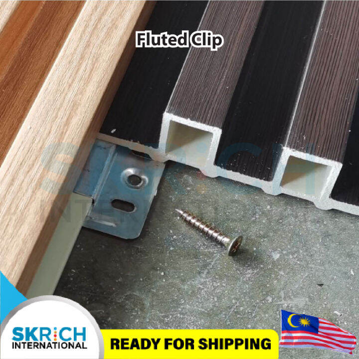 1pcs Clip Bracket Self Adhesive Fluted Wall Panel Accessories | Lazada