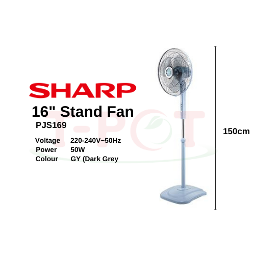 Sharp 16" Stand Fan PJS169 | Lazada