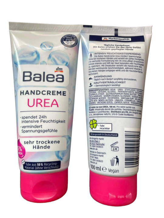 ♥️ส่งฟรี♥️ Balea Urea 5% Hand Cream ครีมทามือ ยูเรีย ครีมทามือแห้ง ครีม ...
