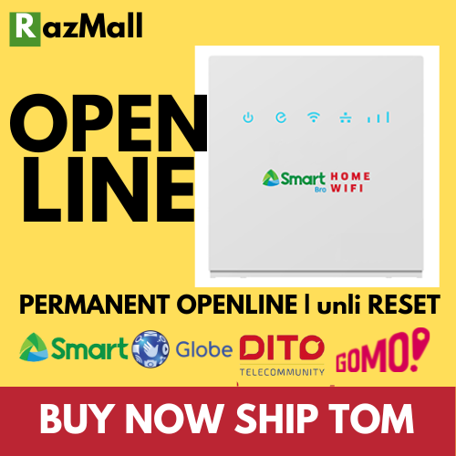 OPENLINE SMART BRO ( PLDT HOME ) PREPAID WIFI CAT 4 MODEM all networks | Lazada PH
