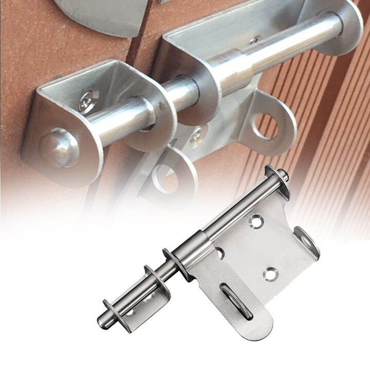 Door Latch Durable Staple Safety Hardware Trumpet Lock Home Anti-Theft ...