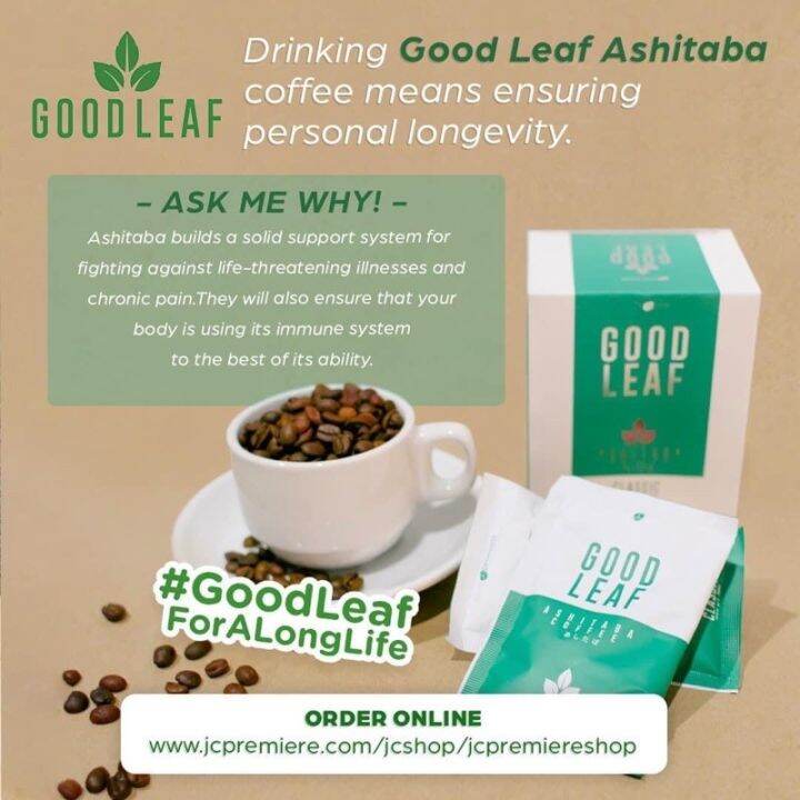 Lonnia Healthy Coffee: Good Leaf Ashitaba Instant Coffee | Lazada PH