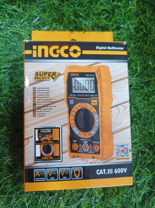 INGCO DIGITAL MULTIMETER (DM2002) | Lazada PH