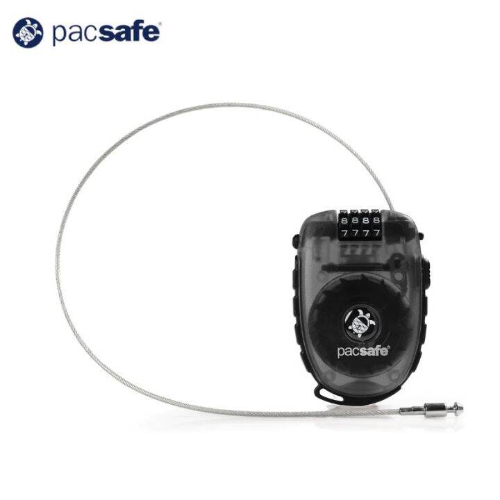 Pacsafe Retractasafe 250 4-Dial Retractable Cable Lock | Lazada PH