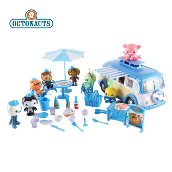 The Octonauts Dining Car Toy Party Picnic Set Anime Action Figure ...