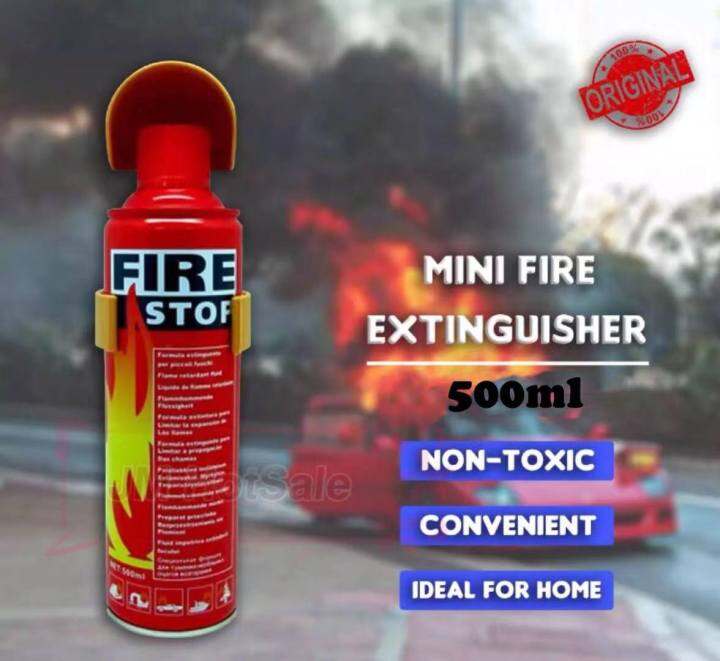 Original Car Fire Stop Fire Extinguisher Mini Fire Extinguisher Car ...