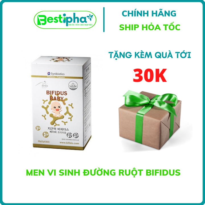 [GIÁ RẺ] Men Vi Sinh Bifidus Baby giúp bé bổ sung lợi khuẩn 30 gói ...