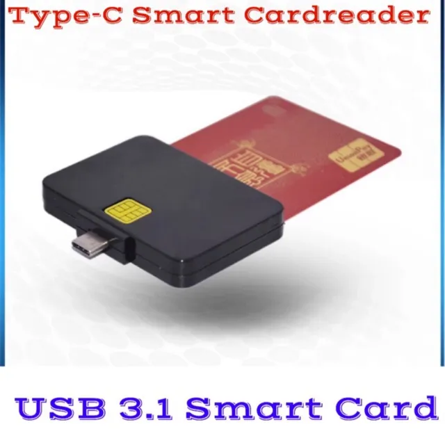 ลดราคา USB-C SIM Smart Card Reader สำหรับ Bank การ์ด IC/ID EMV SD TF ...