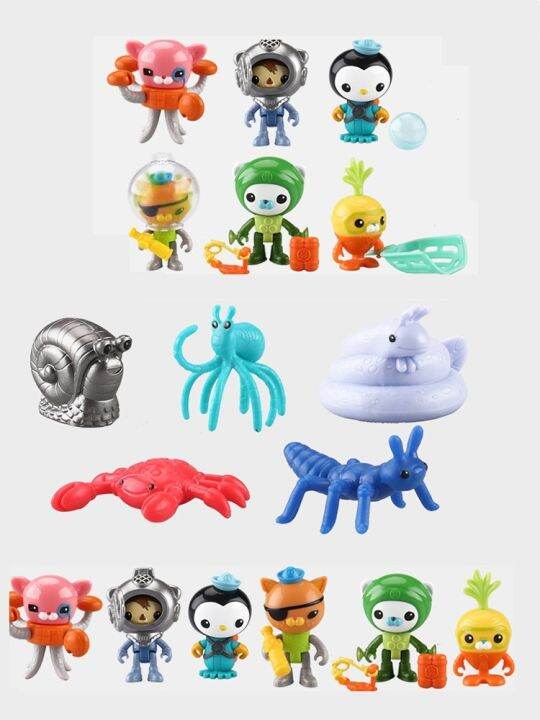 The Octonauts Action Figures Peso Kwazii Glow In The Dark Marine ...
