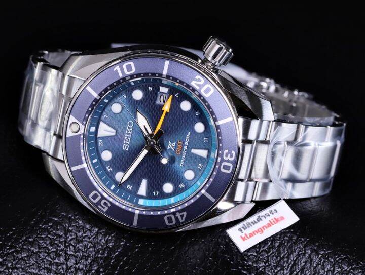 นาฬิกา SEIKO PROSPEX SUMO Solar GMT รุ่น SFK001J1 | Lazada.co.th