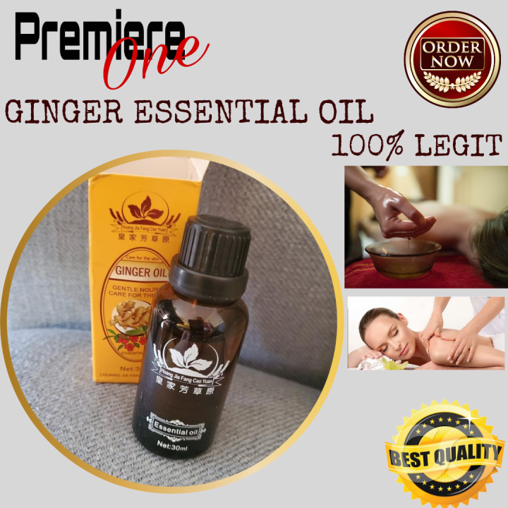 100% Original Organic Huang Jia Fang Cao Yuan Ginger Essential Oil ...