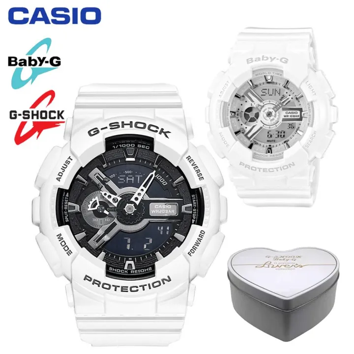Original G Shock Baby G GA110 BA110 Men Women Couple Set Sport Watch ...