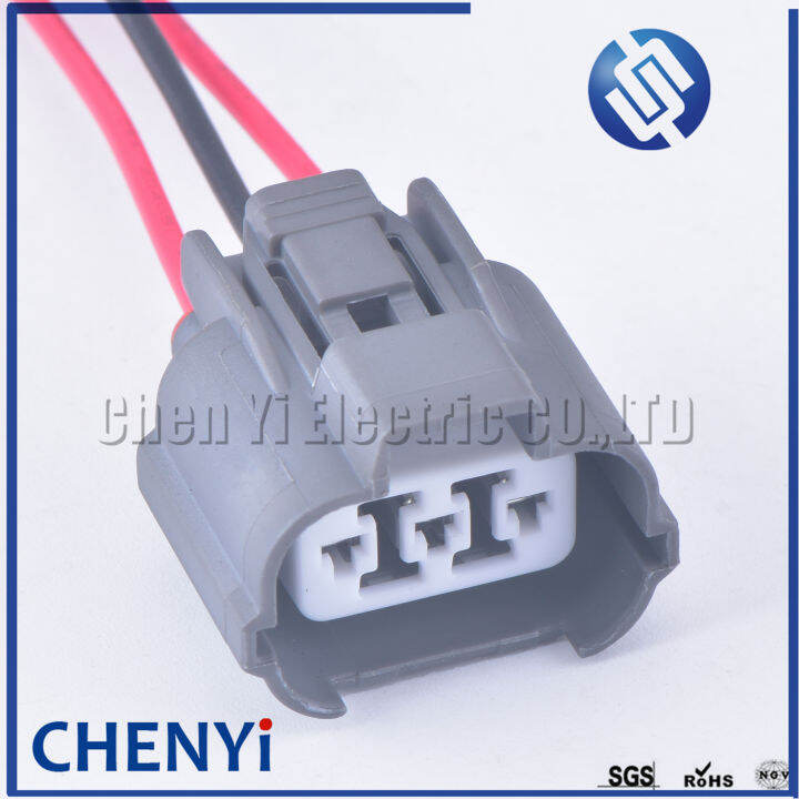 1 sets 3 Pin （female）（with 15 cm 18AWG wires） Automotive Waterproof ...