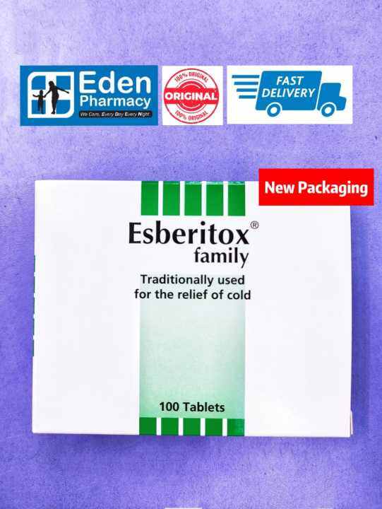 Esberitox Family ( 100's ) [ old packaging: Esberitox N ] | Lazada