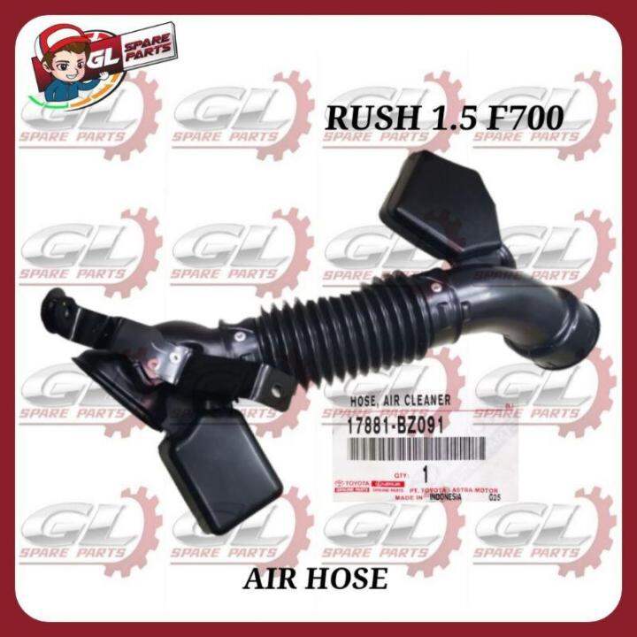 AIR CLEANER HOSE (ORIGINAL) TOYOTA RUSH 1.5 F700 (17881-BZ091) INTAKE ...