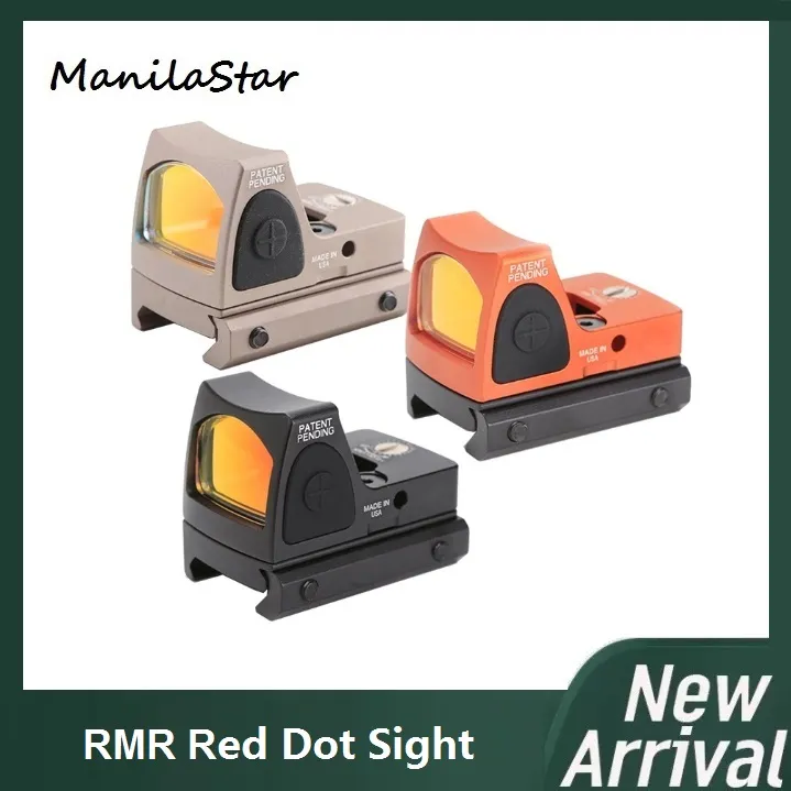 ManilaStar RMR Mini Red Dot Sight Scope AR15 Accessories Reflex ...