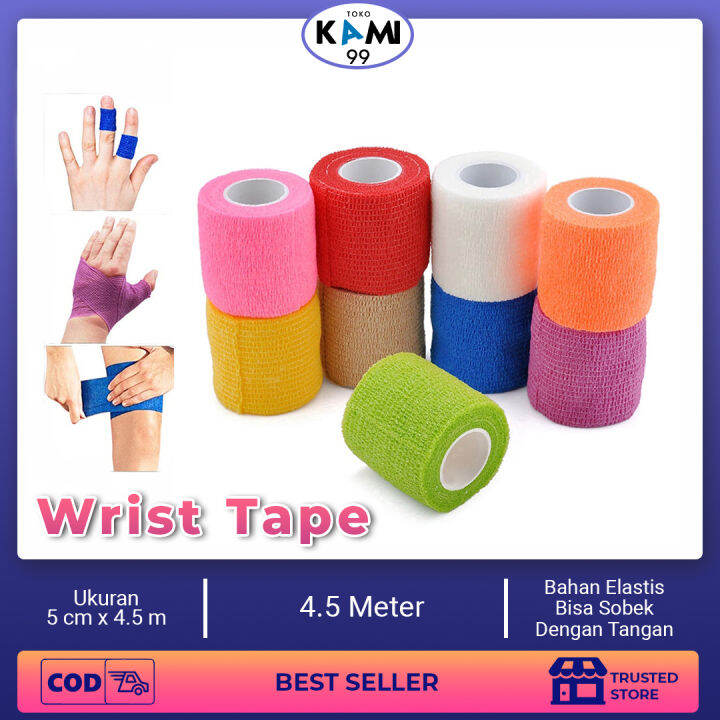 Wrist Tape Support Olahraga - Pencegah Cidera Otot | Lazada Indonesia