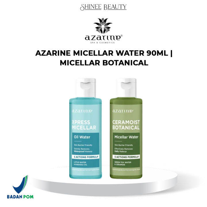 Azarine Micellar Water 90mL | Micellar Botanical | Lazada Indonesia
