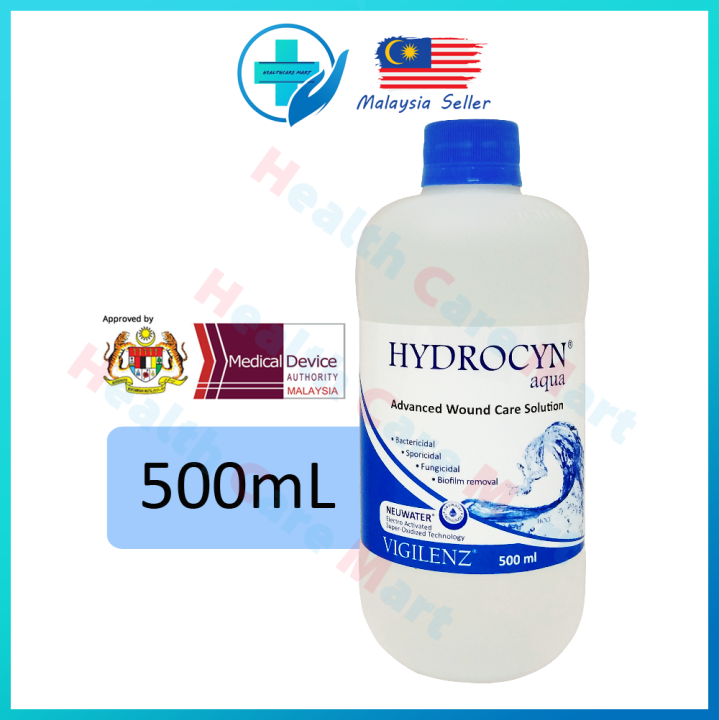 Hydrocyn Aqua Solution 500ml (Wound Care/ Luka) | Lazada