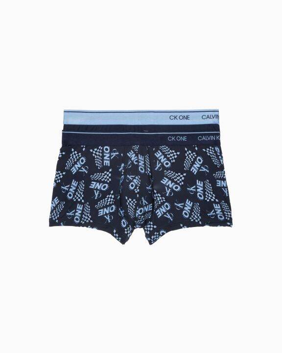 Calvin Klein Underwear Ck One Micro Low Rise Trunk 2 Pk Blue | Lazada PH