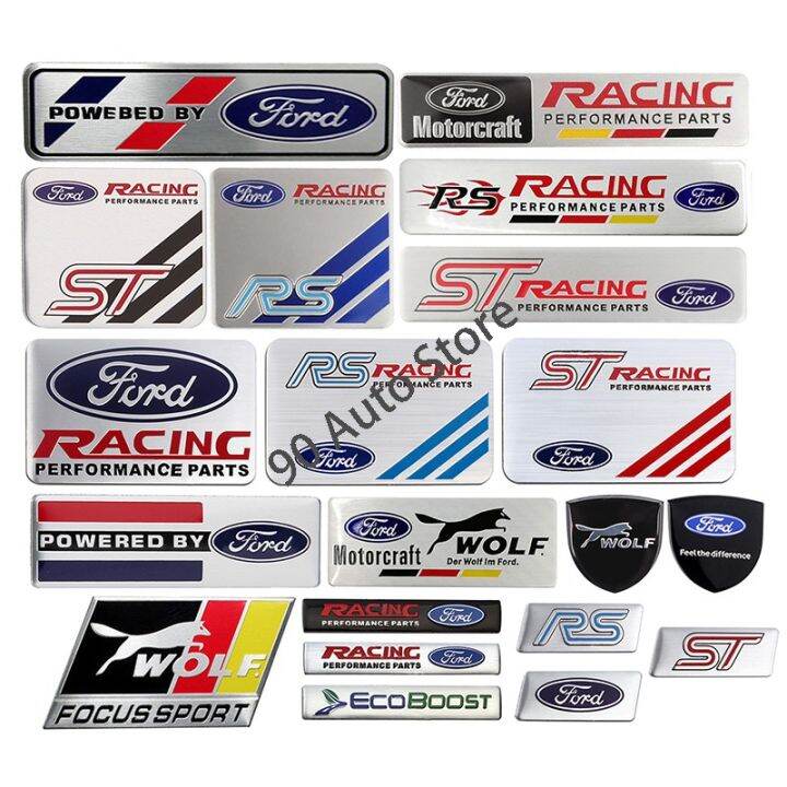 HYS Metal Car Body Nameplate Sticker Auto Rear Emblem Badge Trunk ...