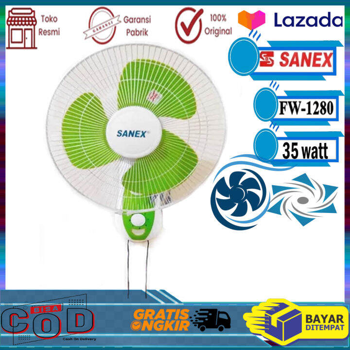 PROMO HARGA KIPAS 2 MODEL SANEX/MASTAB Dinding / Tembok / Kipas Angin ...