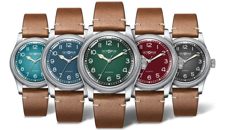 Octopus Kraken Automatic Watch Pilot Vintage 40mm Dial NH35 Movement ...